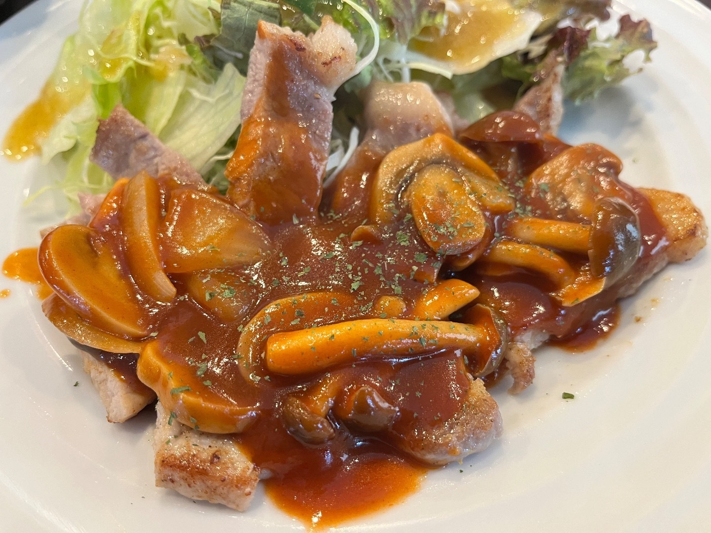 ポークチャップ: べがの馬ラン食日記